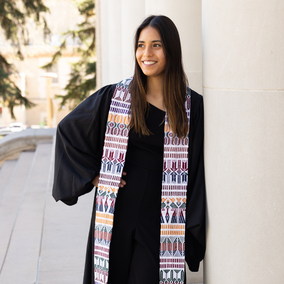 Earth Brocaded Stole | Handmade Fair Trade Clerical Stole