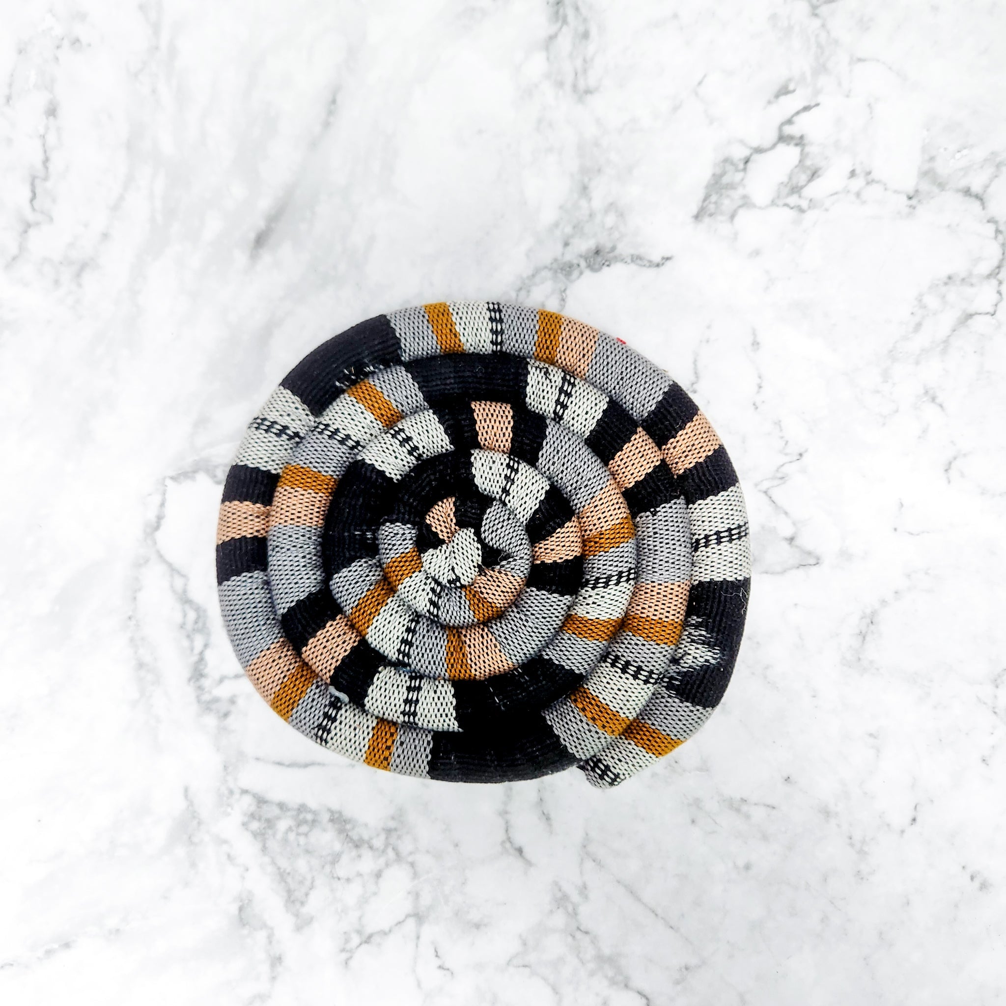 Medium Spiral Spiced Trivet | Handmade Scented Hot Pad