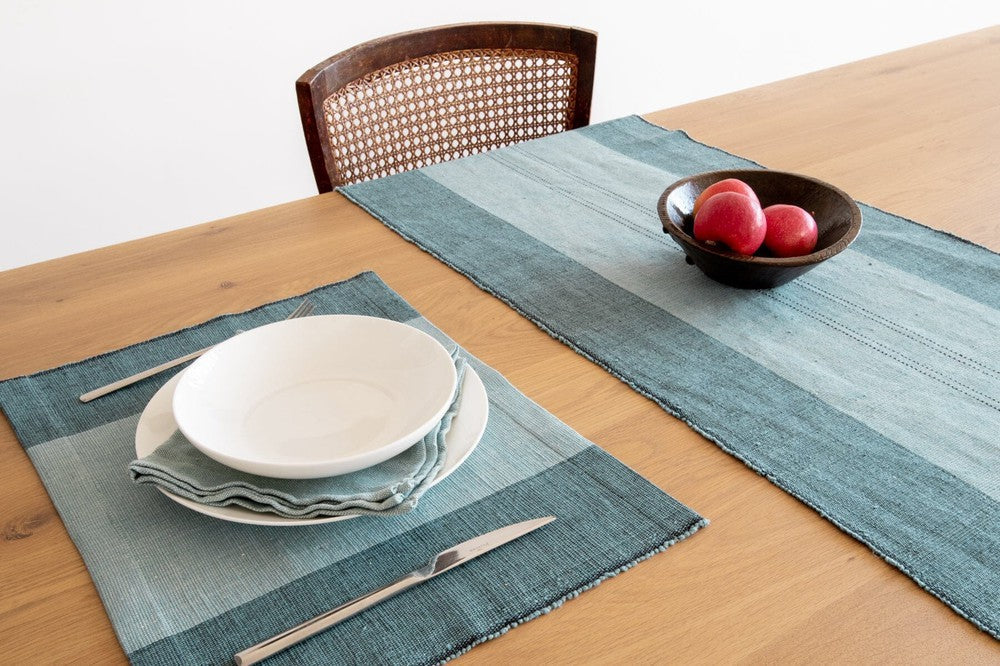 Sodo Handwoven Ethiopian Cotton Placemat | Eco-Friendly Decor