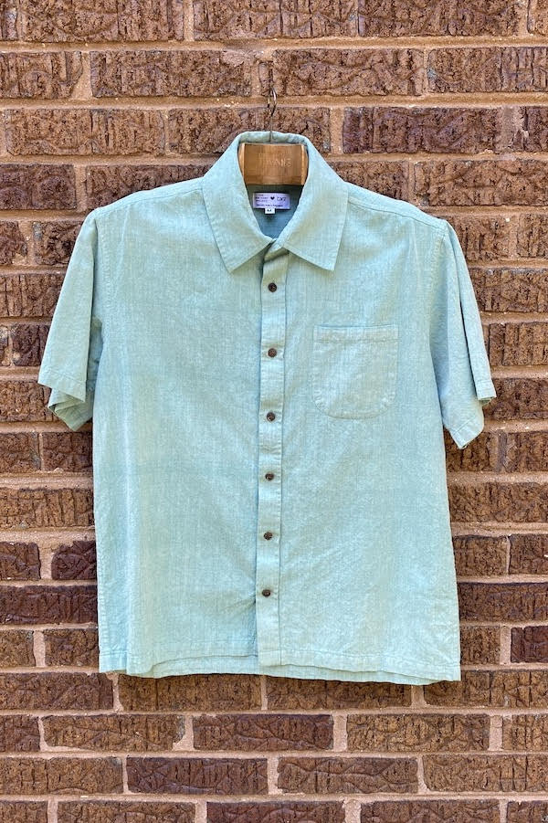Grass Handloom Shirt | Sustainable Fair Trade Cotton Top