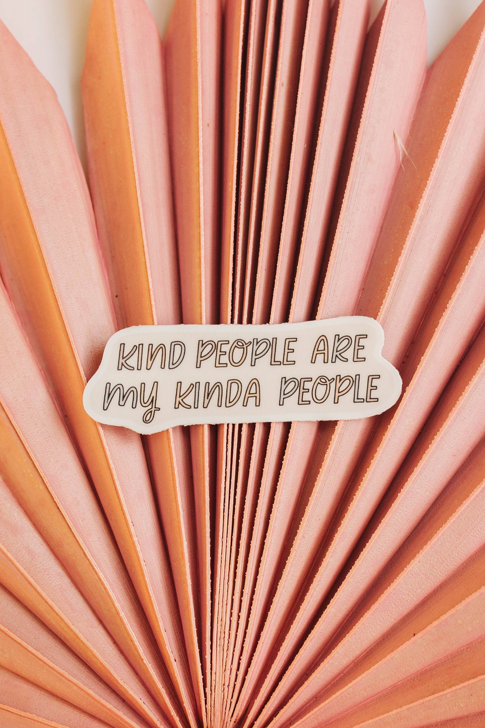 Kind People Sticker | Fair Trade Ethical Laptop Decal